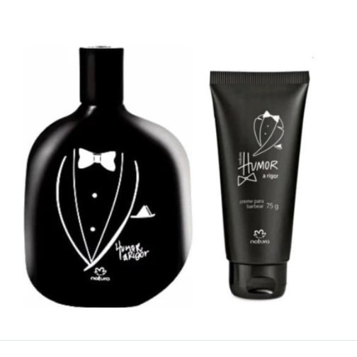Perfume Masculino Humor a Rigor 75ml + creme de barbear 75g | Shopee Brasil