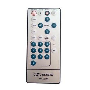 Controle Remoto Som H-buster Hbd-7200 Mp - Novo / Original | Shopee Brasil
