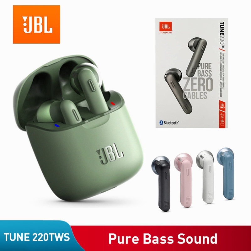 Fone De Ouvido Sem Fio Tune 220tws Bluetooth JBL envio rápido | Shopee ...