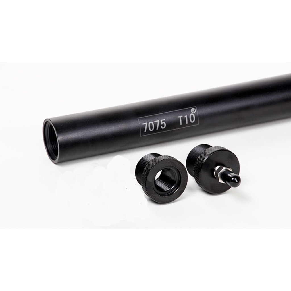 Pcp shan bao 40cm liga de alumínio 7075 espessado tubo de câmara de gás à prova de explosão ...