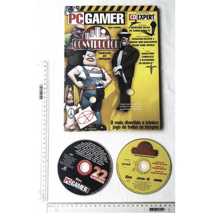 Raridade Anos 90 - CD Jogo e Revista CD Expert Nº 29 - PC Gamer - Com ...