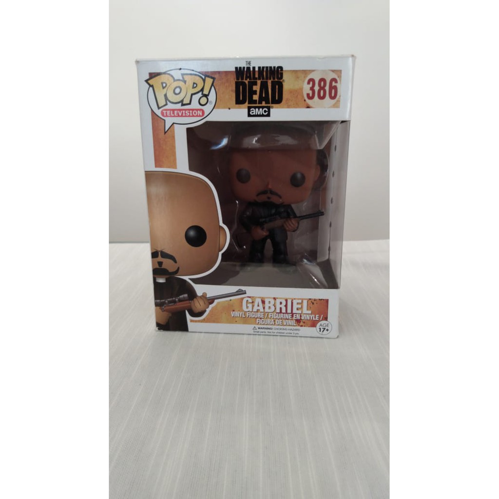 FUNKO POP! - Gabriel - 386 - The Walking Dead - Original e Novo ...