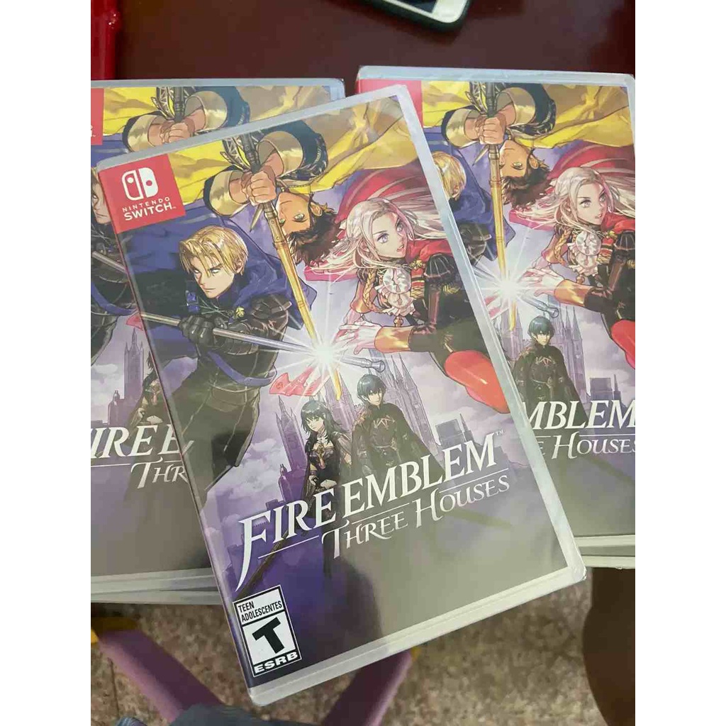 Fire Emblem Three Houses Nintendo Switch Jogos Física Media Novo ...