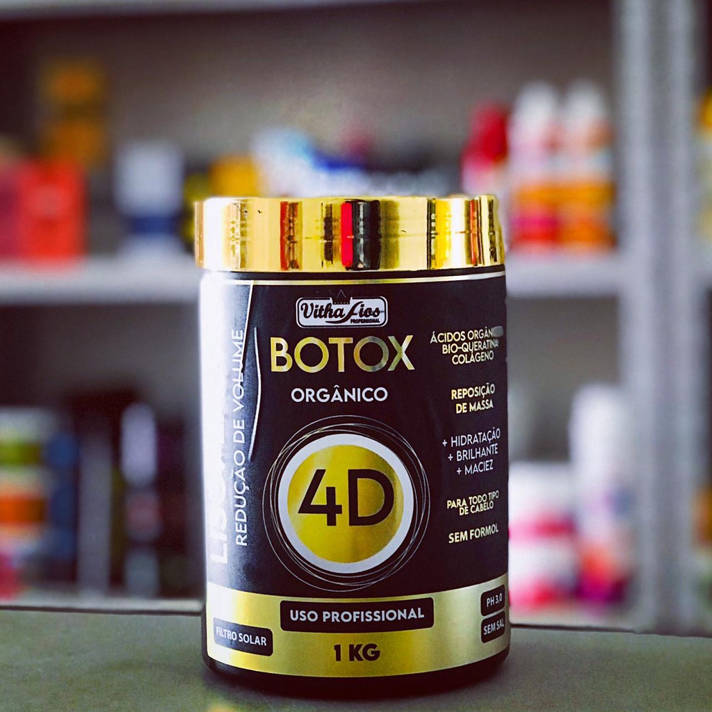 Botox Vintha Fios ( SEM FORMOL e ORGÂNICO ) 500g e 1kg | Shopee Brasil