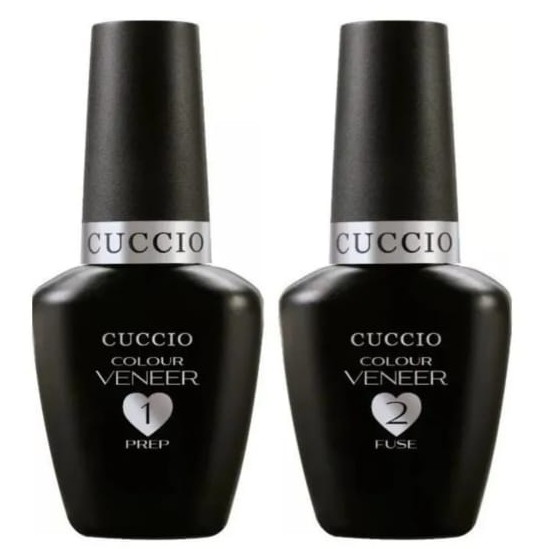 Kit passo 1 Prep + passo 2 Fuse Cuccio | Shopee Brasil