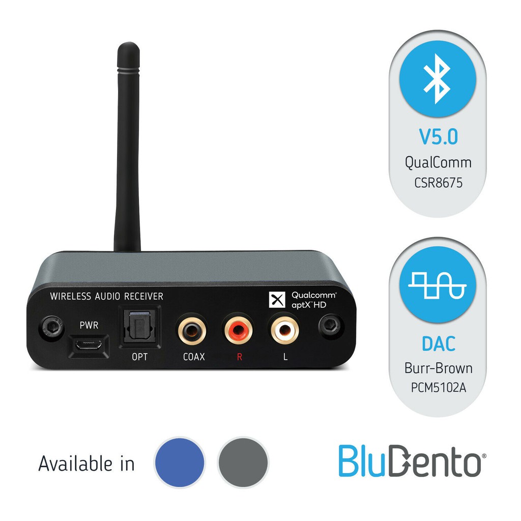 True Hi-Fi Bluetooth Audio Receiver BluDento BLT-HD, 54% OFF