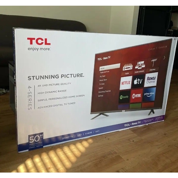 Novo Original TCL Smart TV 50 Polegadas | Shopee Brasil
