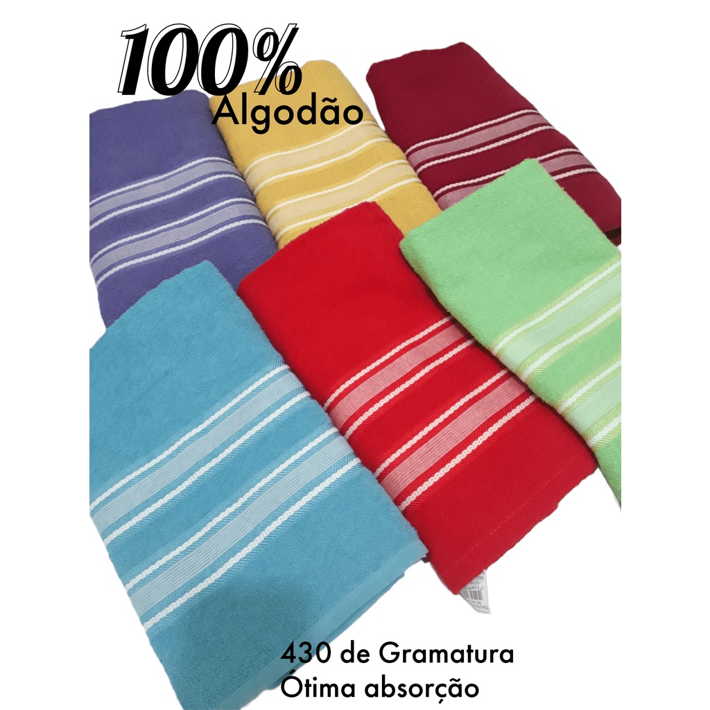 Toalha Gigante de Banho Vitória 0,80 x 1,50 Mts 430g Jaquard | Shopee ...
