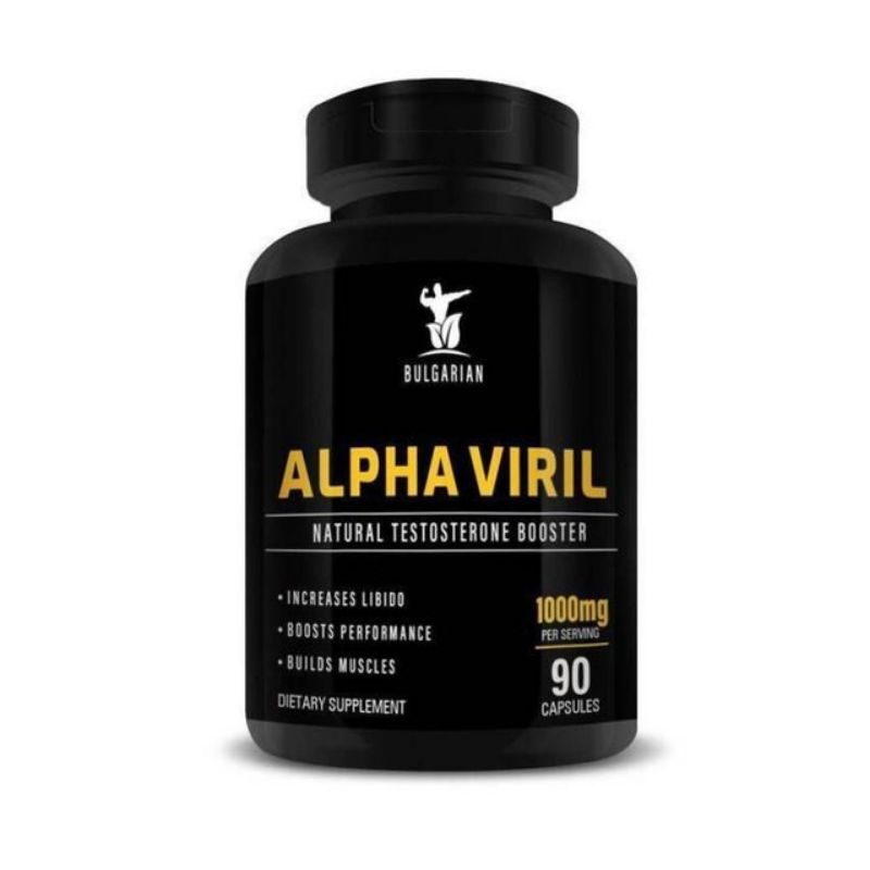 Alpha Viril Natural Testosterone Booster 800mg 90 Cqápsulas - Bulgarian ...