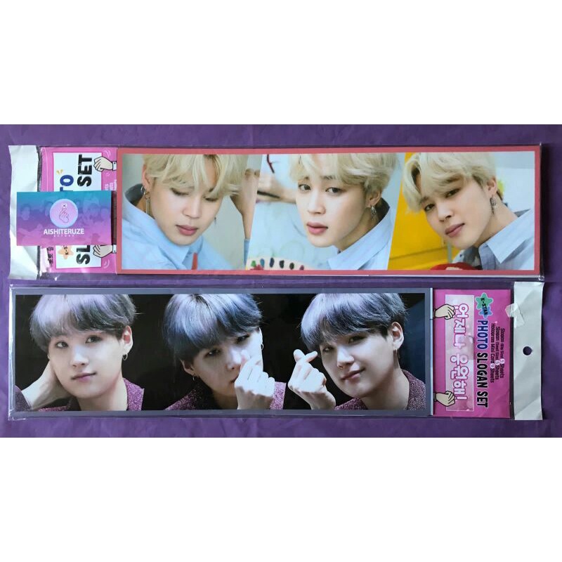 Kit Slogan BTS - Fanmade | Shopee Brasil