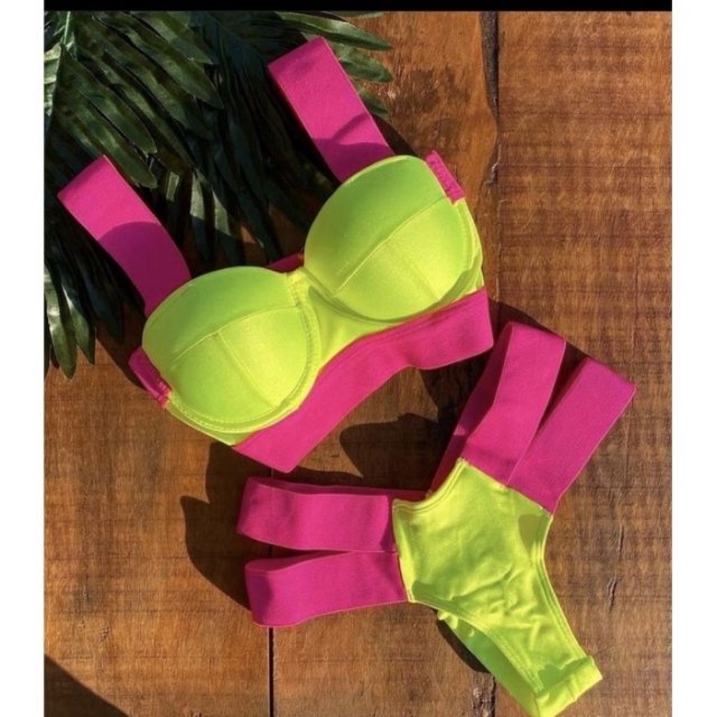 Biquini Moda Praia Shopee Brasil