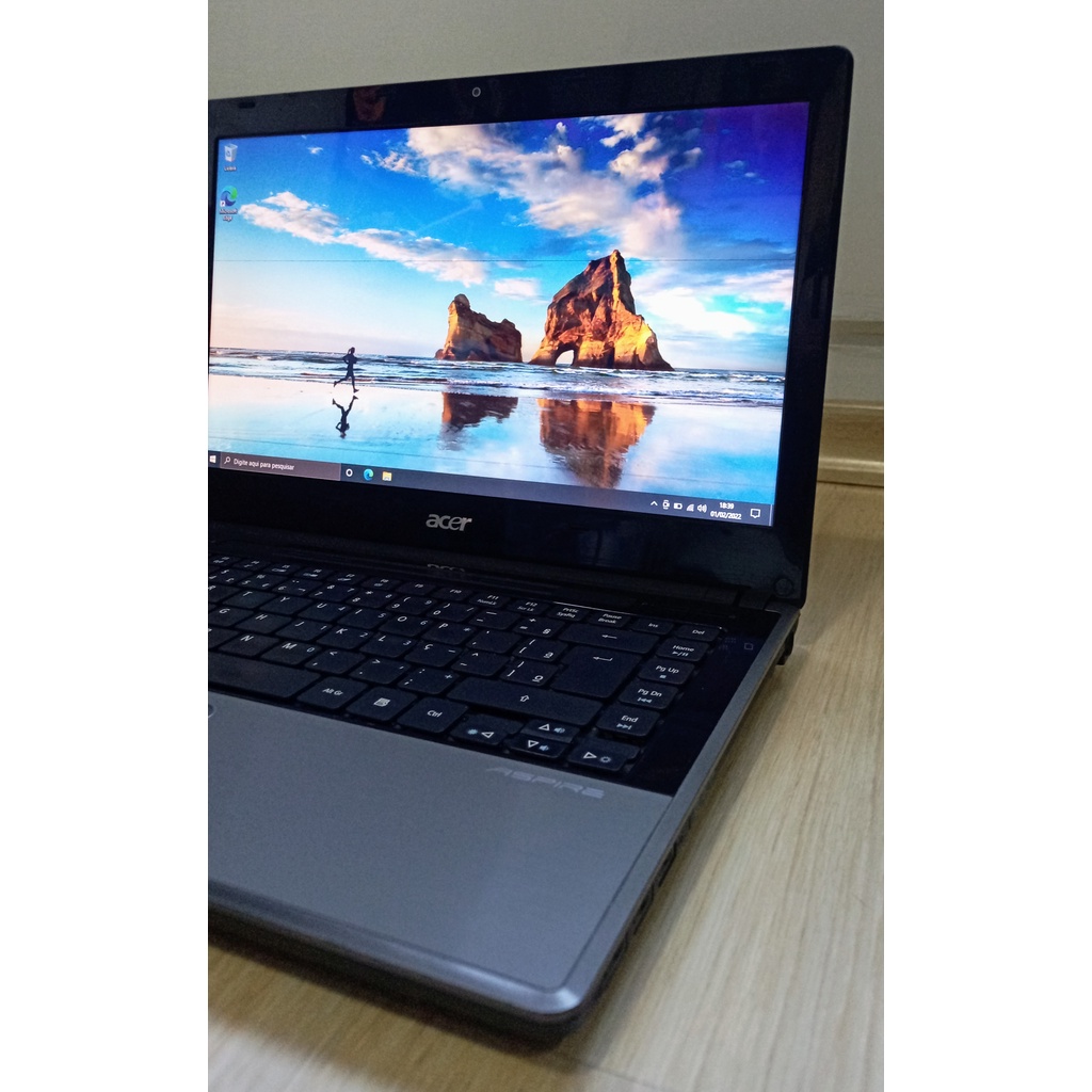 Notebook Acer Aspire 4553 Ssd 120gb Ram 4gb Windows 10 | Shopee Brasil