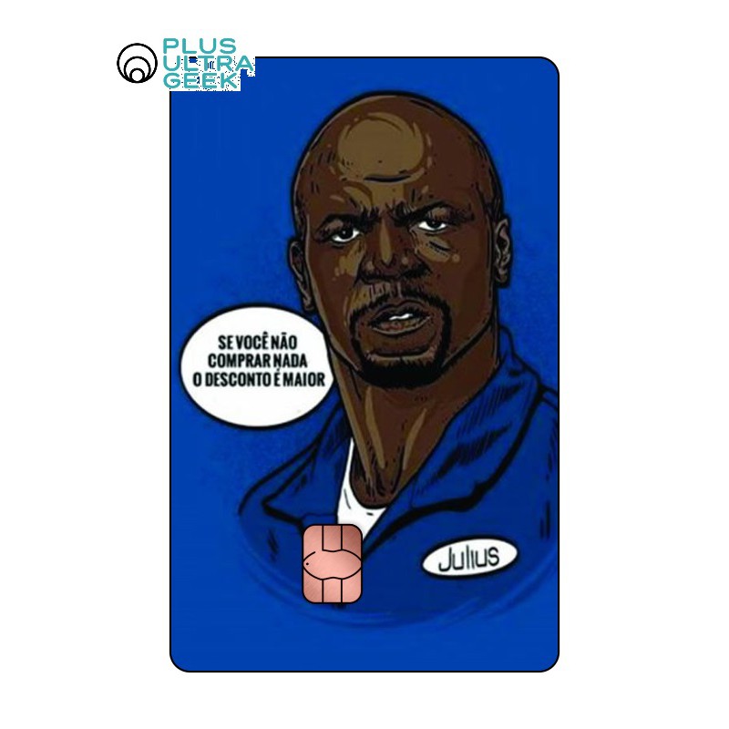 Adesivo Para Cartão De Crédito e Debito Julius Meme se Não Comprar Nada ...