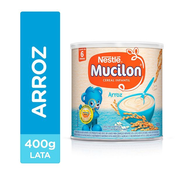 Mucilon Lata 400g - Escolha Seu Sabor | Shopee Brasil
