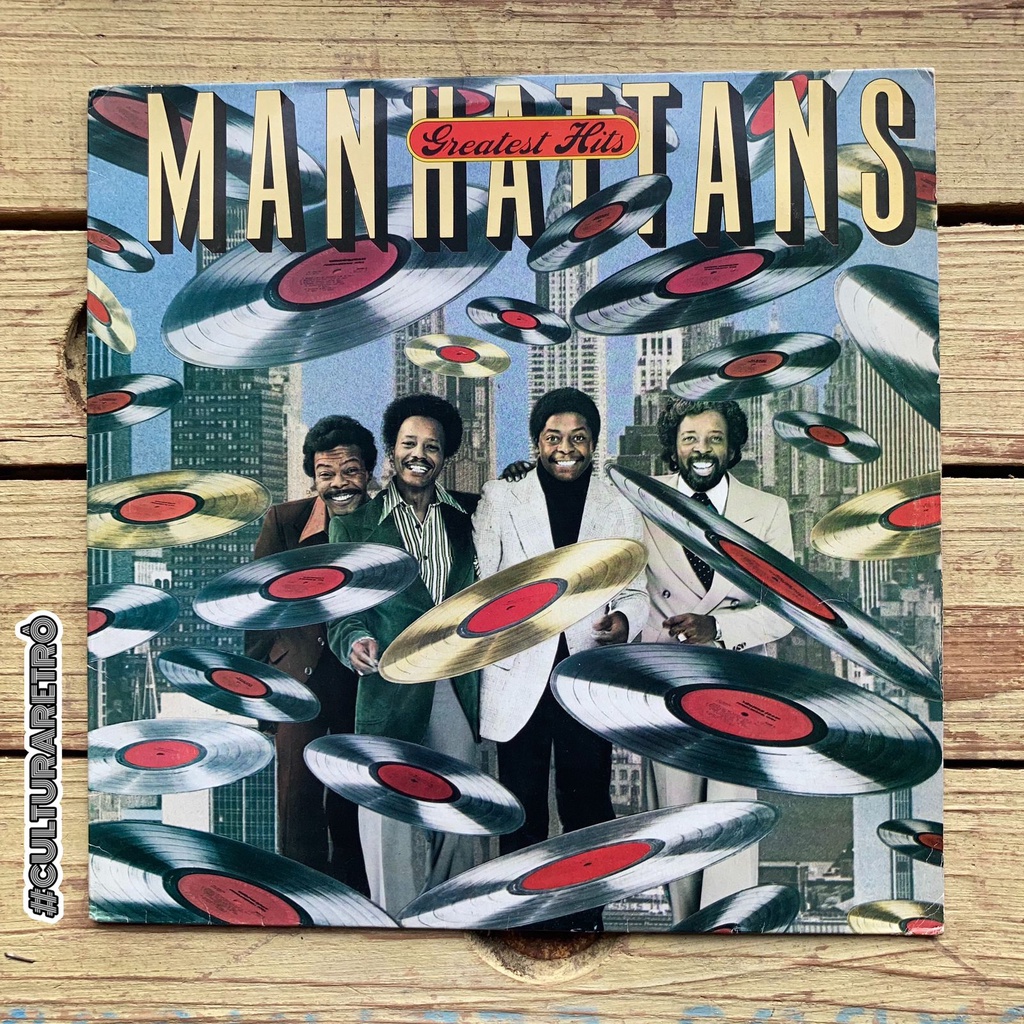LP GREATEST HITS - MANHATTANS (1980) CBS (EXCELENTE ESTADO) | Shopee Brasil