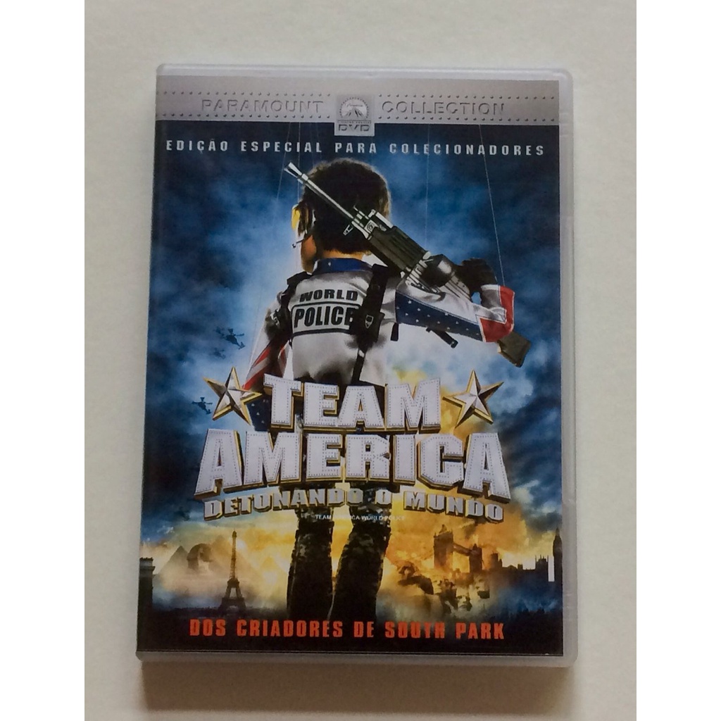 DVD Original - Team America - Detonando o Mundo | Shopee Brasil