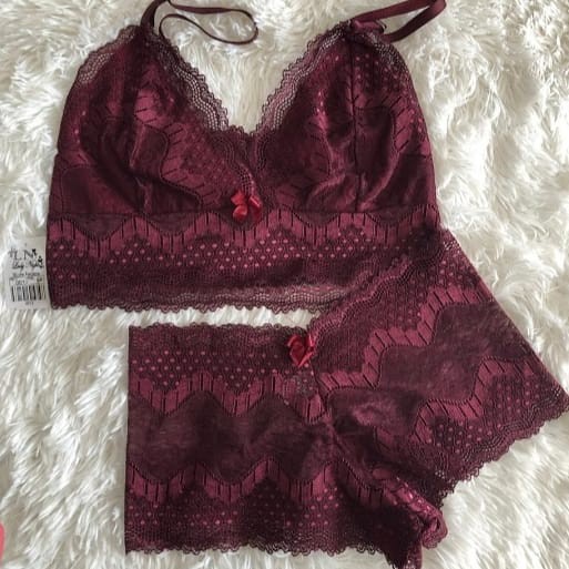 Conjunto de renda | Shopee Brasil