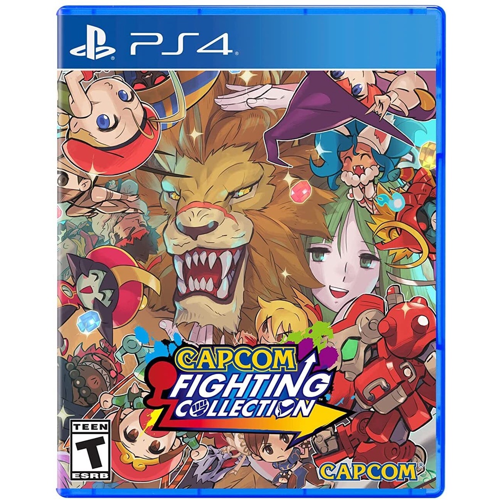Capcom Fighting Collection PS4 Midia Fisica - Escorrega o Preço