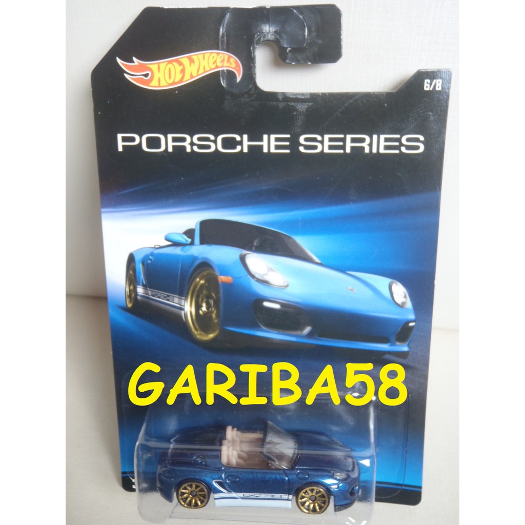 HOT WHEELS PORSCHE BOXSTER SPYDER 2015 PORSCHE SERIES GARIBA58 | Shopee ...
