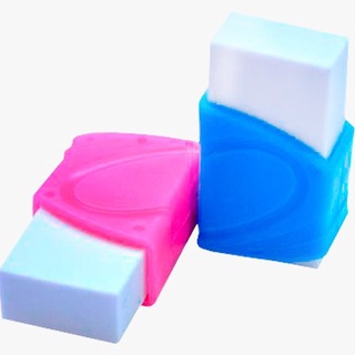 Borracha Escolar Branca (Kit c/ 6 unidades) | Shopee Brasil