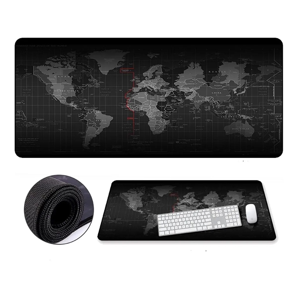 Mouse Pad Gamer Extra Grande 700x350x3mm Bordas Costuradas e Base ...