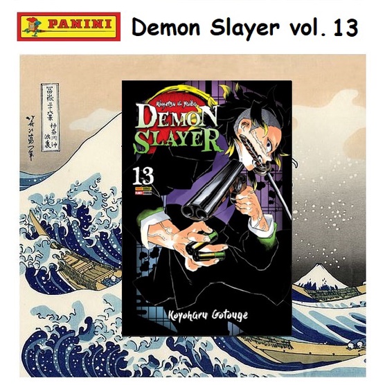 Mangá Demon Slayer Vol. 13 Panini (Lacrado) | Shopee Brasil