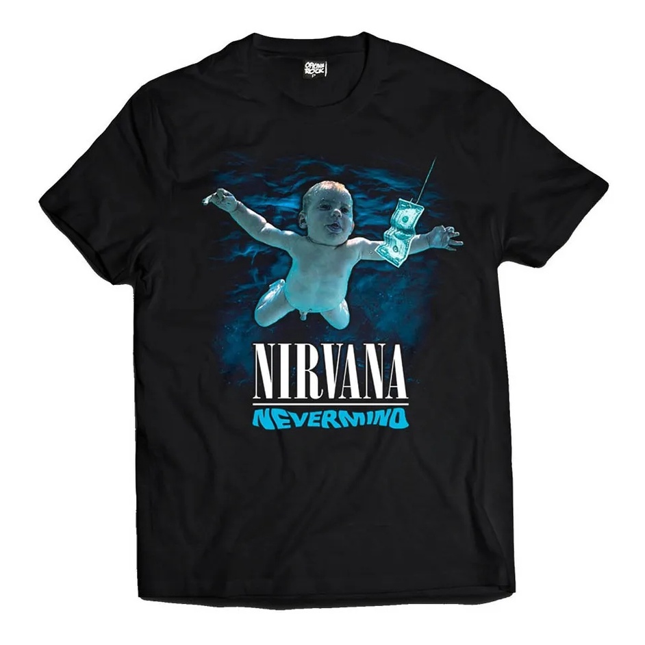 Camiseta Nirvana - Nevermind Masculina | Shopee Brasil