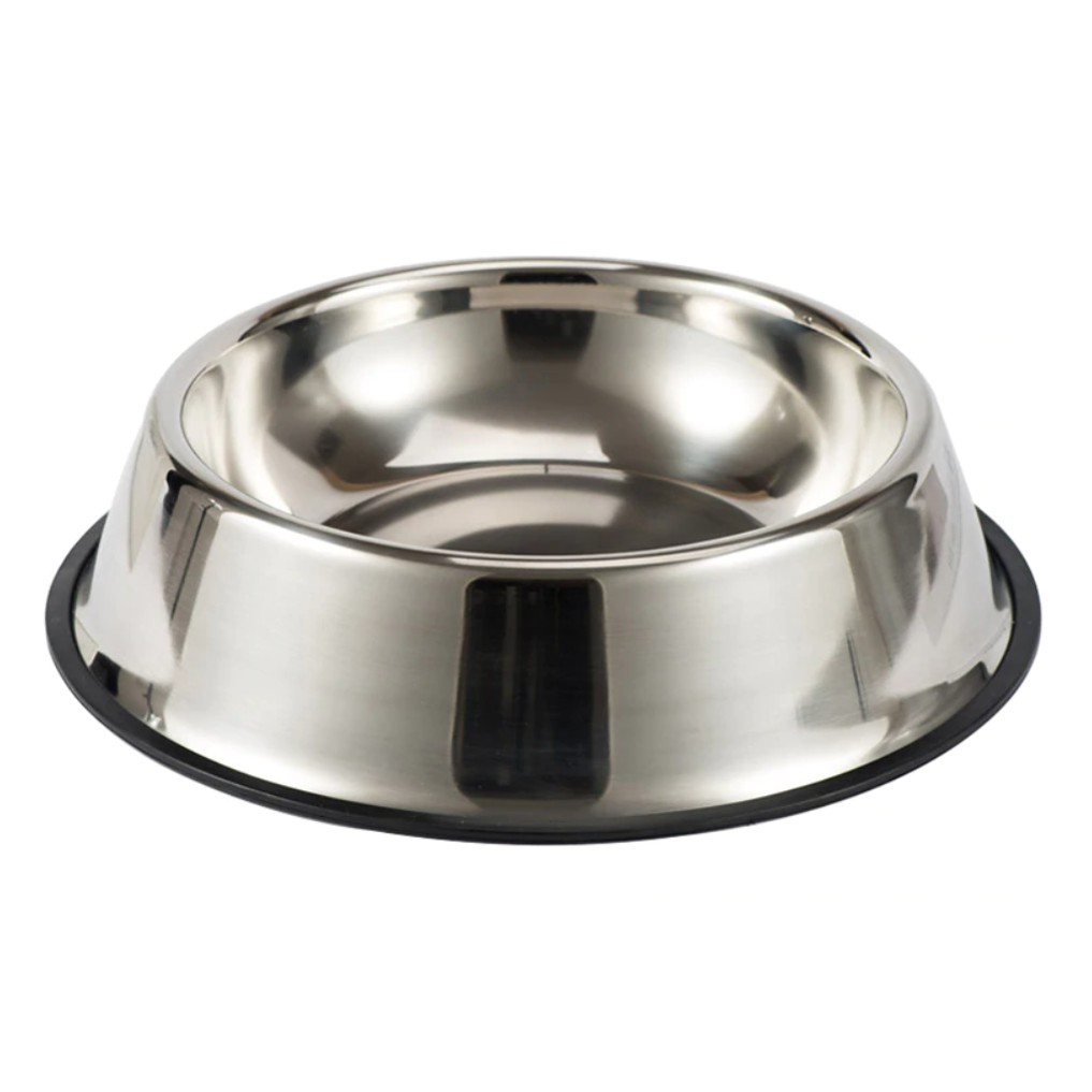 Tigela Comedouro para Pets Inox Anti Derrapante 200ml Ke Home | Shopee ...