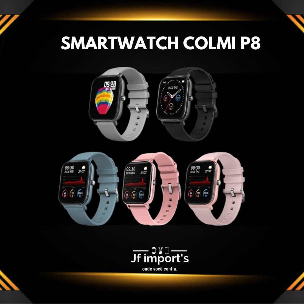 Smartwatch colmi p8 | Shopee Brasil