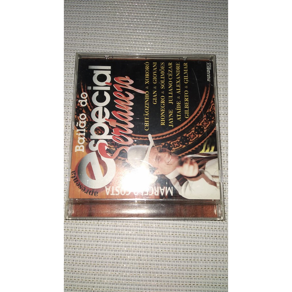 Cd Marcelo Costa Apresenta Bailão Do Especial Sertanejo ( 12803 ...