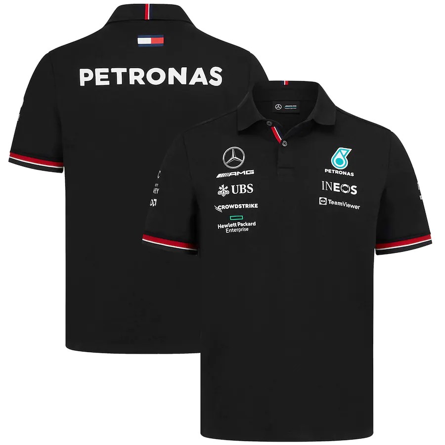 Benz Mercedes AMG Petronas F1 2022 Equipe Polo Fórmula One Racing Fãs ...