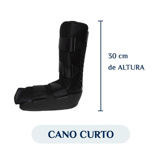 Bota Robofoot Ortopédica para Tornozelo e Pé Cano Curto Imobilizadora ...