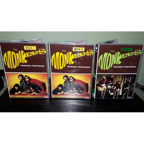 Box Dvd The Monkees ( Temporadas 1 E 2 Completas ) | Shopee Brasil