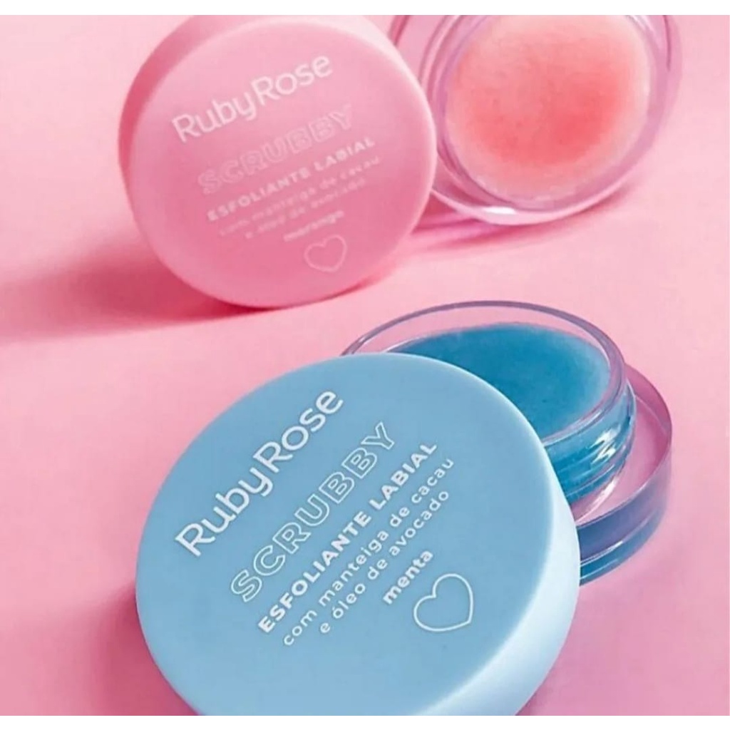 Esfoliante Labial Scrubby Ruby Rose | Shopee Brasil