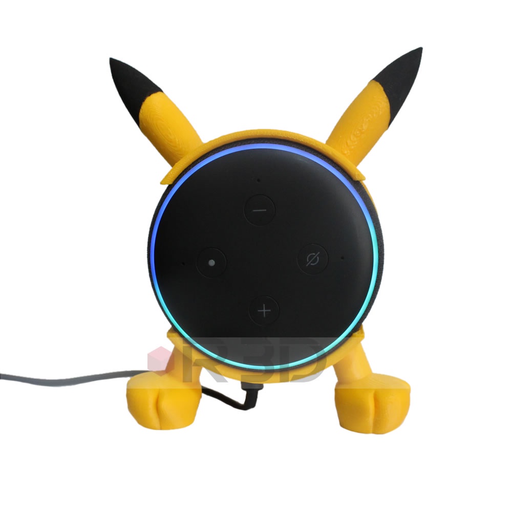 Suporte Alexa Echo Dot 3 Pikachu Pokemon de Mesa | Shopee Brasil