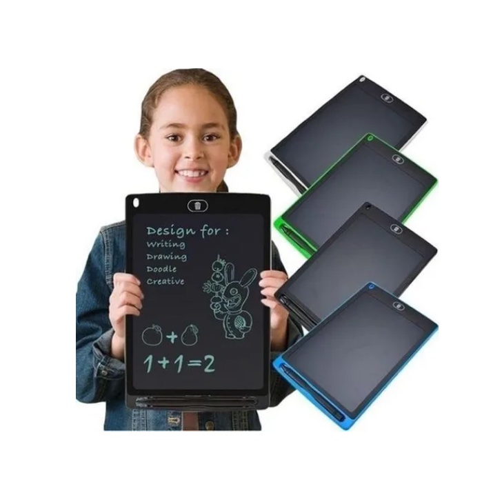 Lousa Mágica Tela Lcd Tablet Infantil Digital Educativo Para Criança De ...