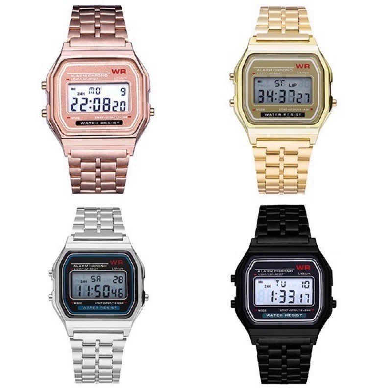 Relógio Casio Retrô Vintagem Unissex masculino e feminino - Faz a Boa!