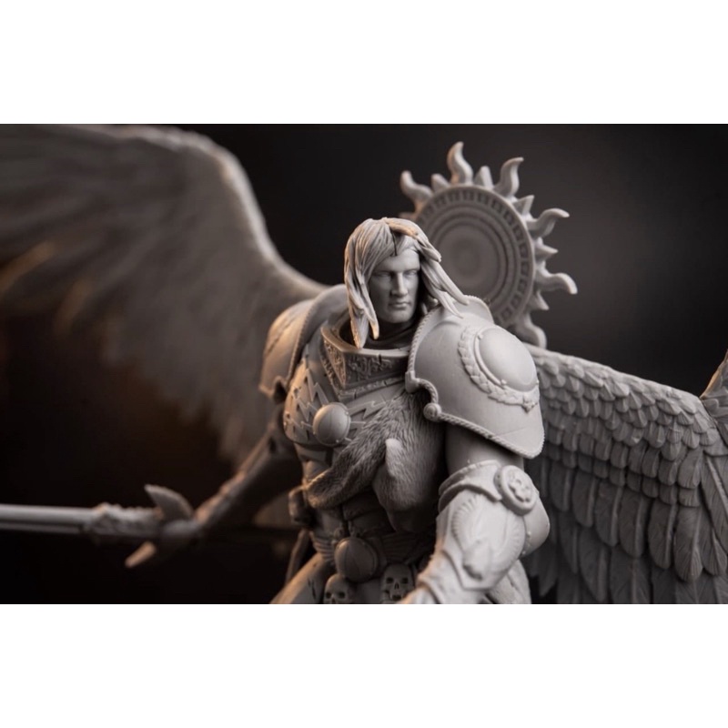 Estátua Primaris Sanguinus Battle Angel RPG Blood Angels Leader Space ...