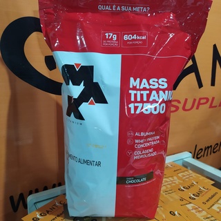 Mass Titanium 17500 3kg Hipercalorico Max Titanium | Shopee Brasil