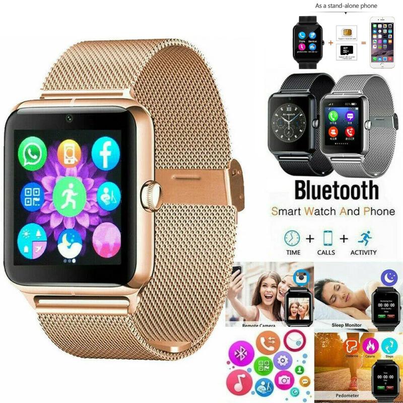 Z60 Smart Watch Com Controle Touch SIM/Cartão TF/Bluetooth/Chamada ...