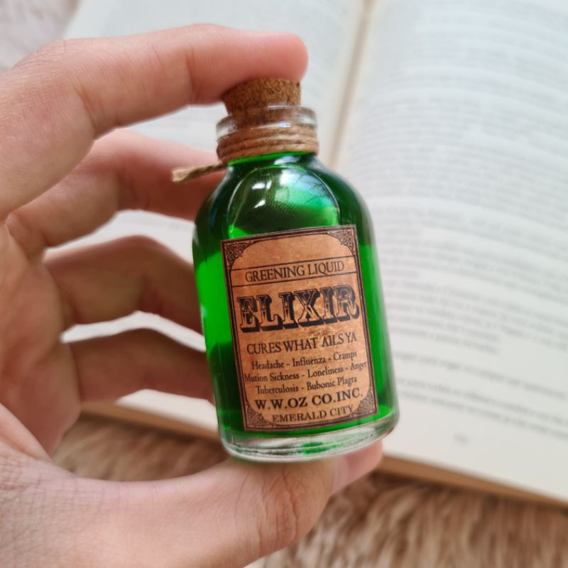 Garrafinha: Elixir, Musical Wicked | Shopee Brasil