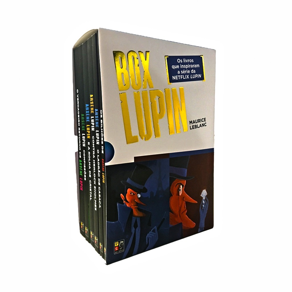 Box Arsène Lupin 6 Livros Inéditos - Maurice LeBlanc | Envio Imediato ...
