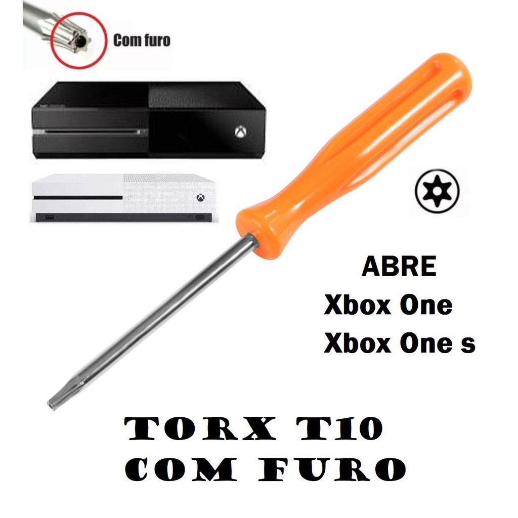 Chave Torx T10 Com Furo Guia P/ Abrir Cafeteira Dolce Gusto - Escorrega ...