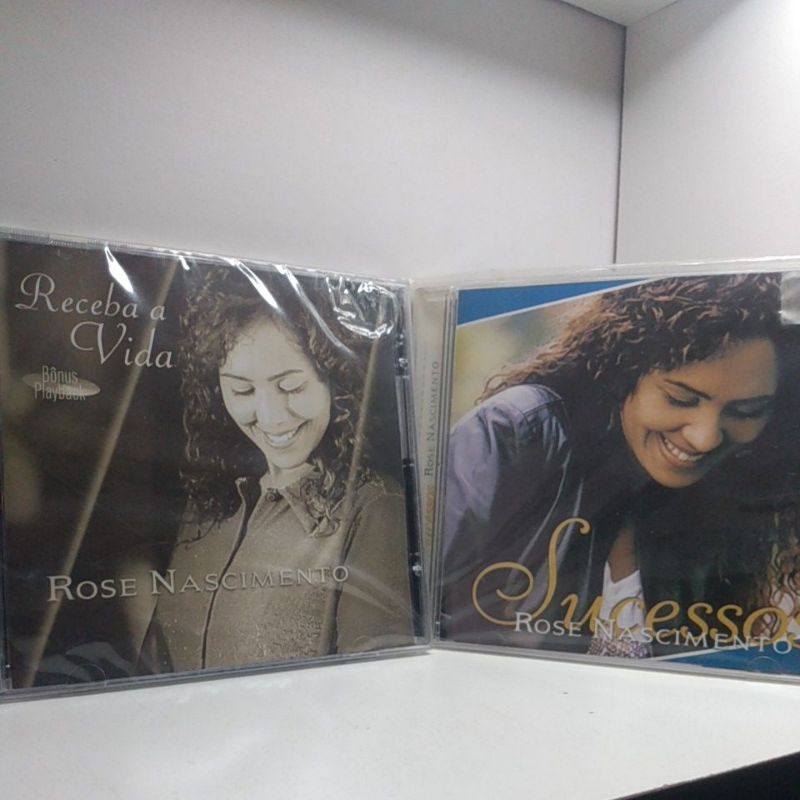 Kit Rose Nascimento - Receba a vida e Sucessos ( Lacrado ) | Shopee Brasil