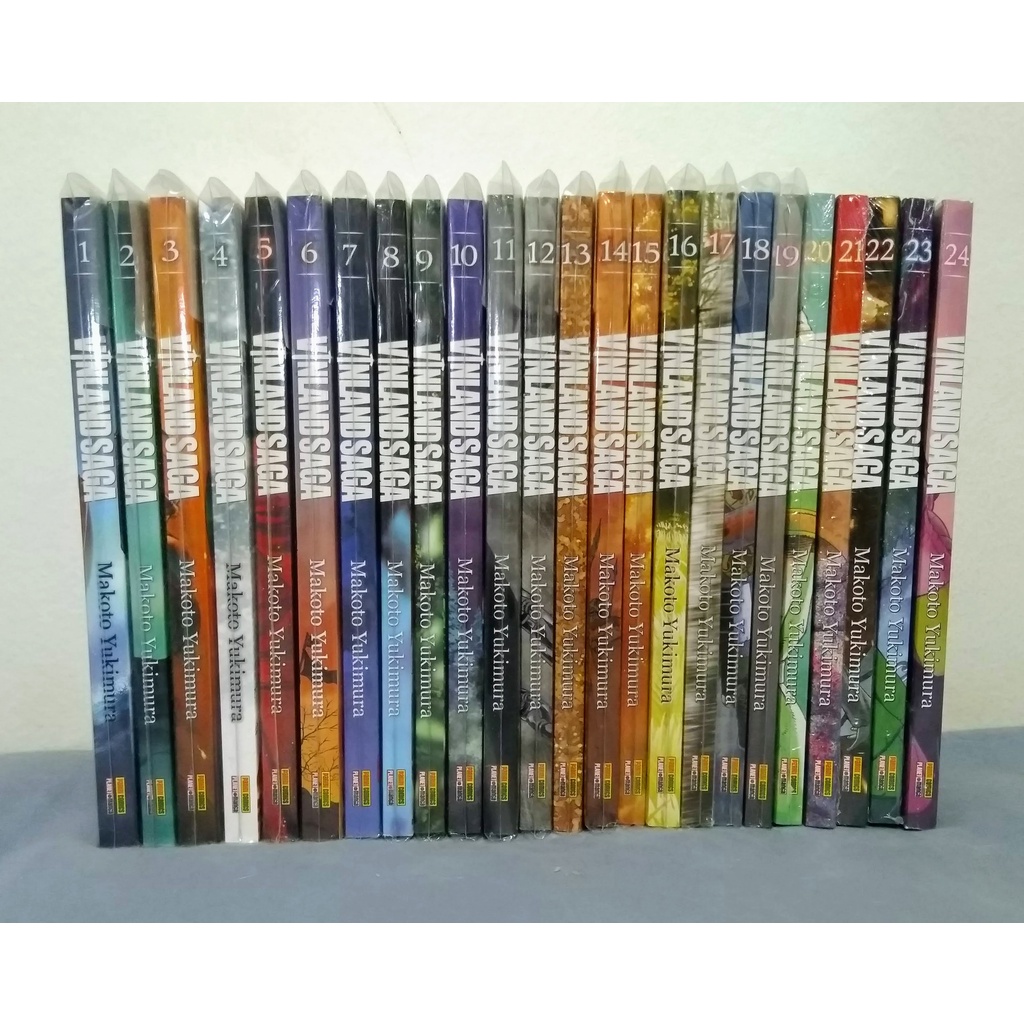 Vinland Saga 1 Ao 24! Mangá Panini! Todas Lançadas Até Agora ...