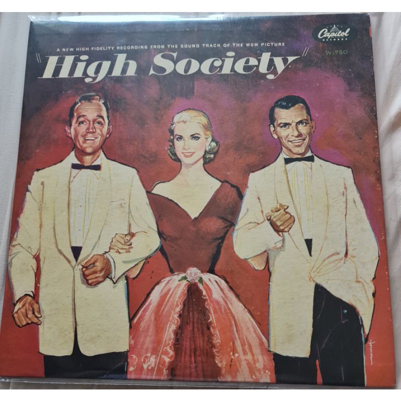 Disco de Vinil LP High Society | Shopee Brasil