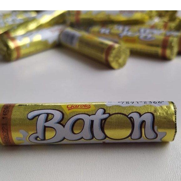 Chocolate Baton Branco 16g | Shopee Brasil