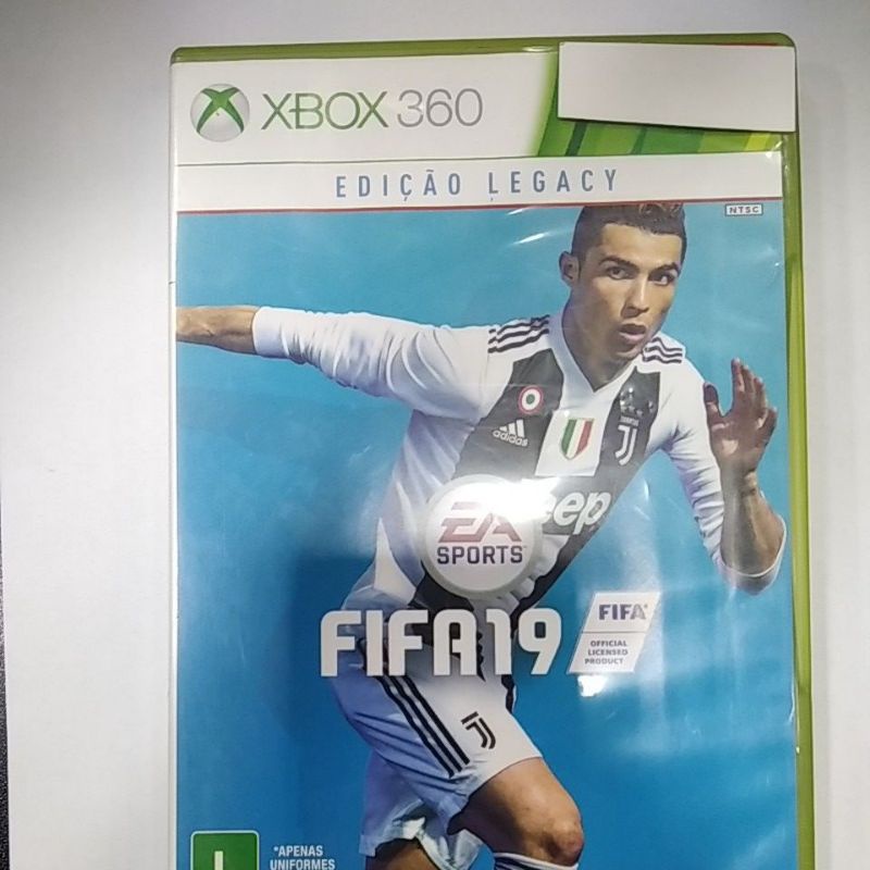 Fifa 19 Xbox 360 Mídia Física Original Escorrega O Preço