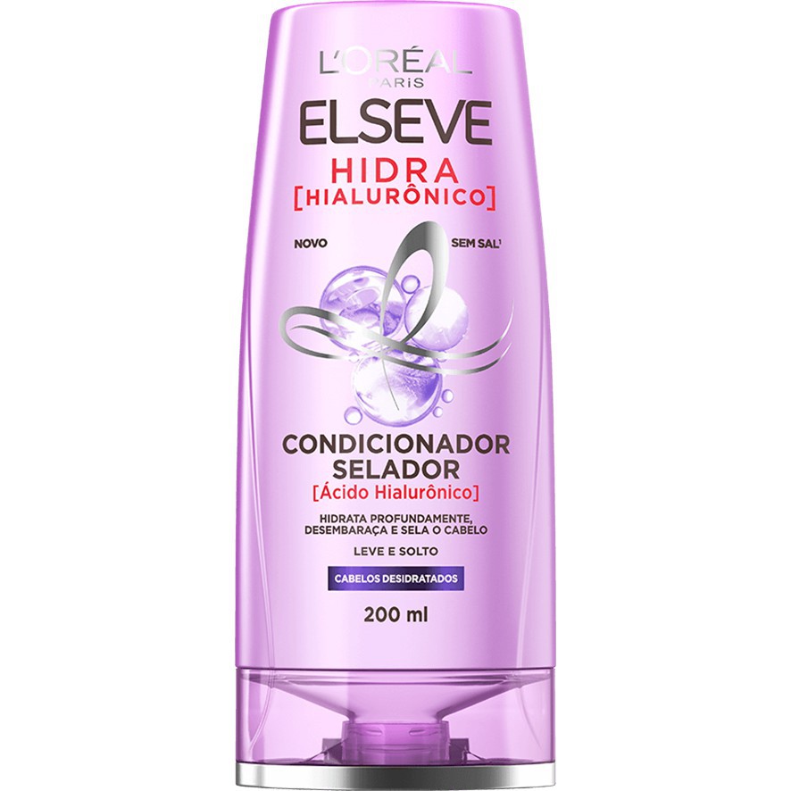 Condicionador Selador Elseve Hidra Hialurônico Loreal 200ml | Shopee Brasil