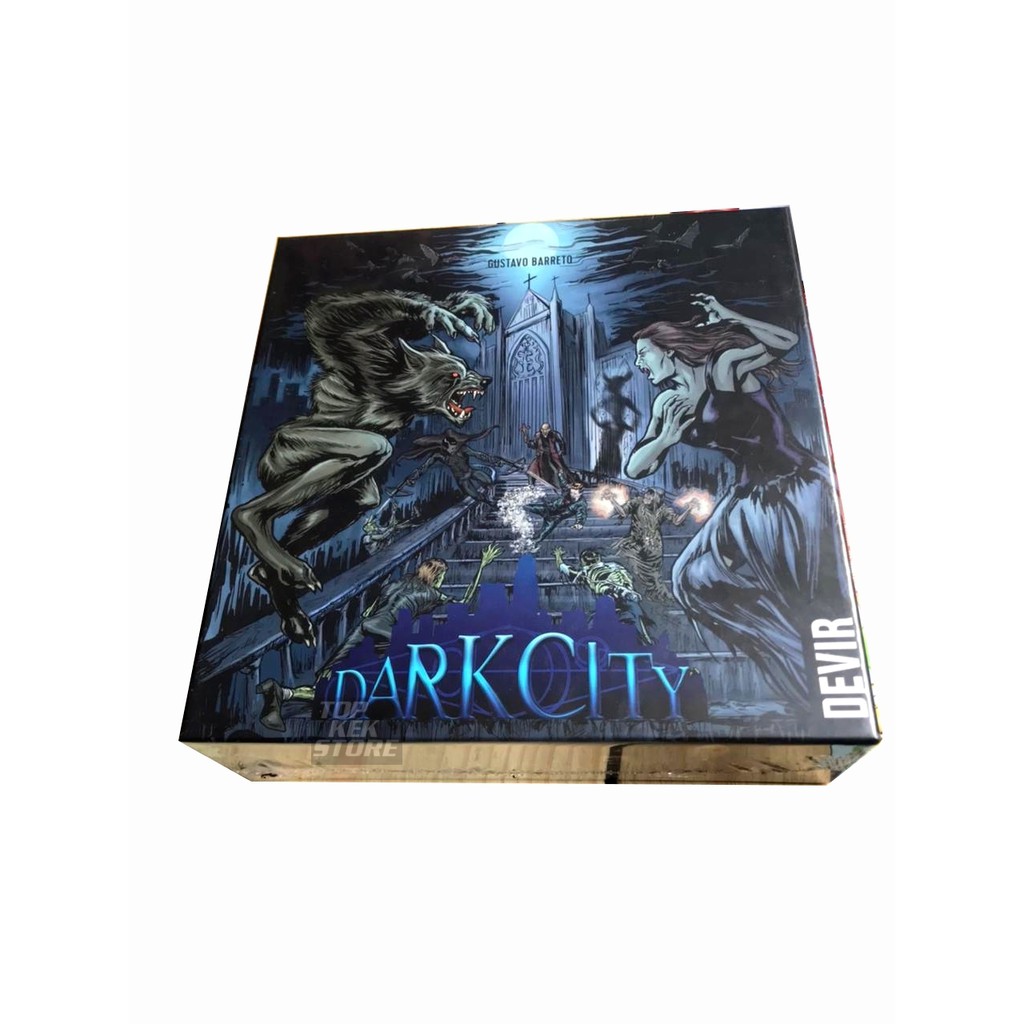 Dark City Devir Jogo De Tabuleiro Carta Memória | Shopee Brasil